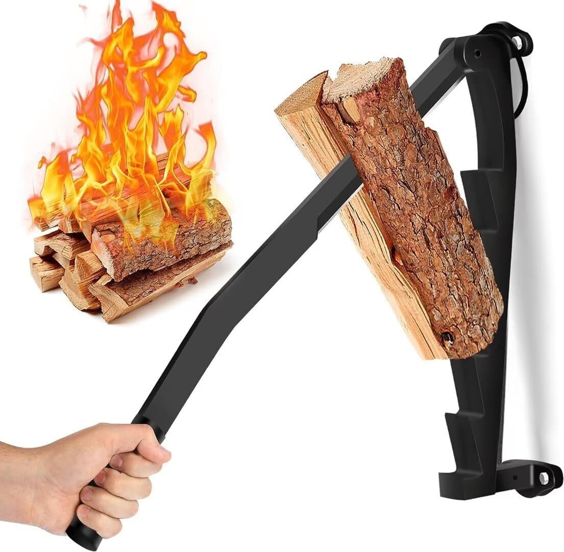 TimberCraft™ - Wall Mounted Wood Kindling Splitter Tool – quanoloshop